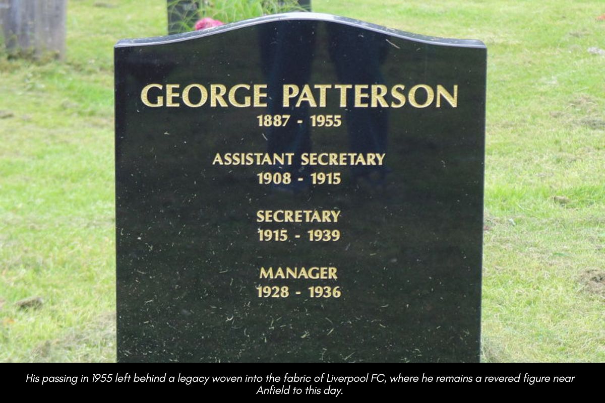 George Patterson #1928: Practical Man, Unobtrusive, Showing Wisdom With Pen - Liverpool FC Times